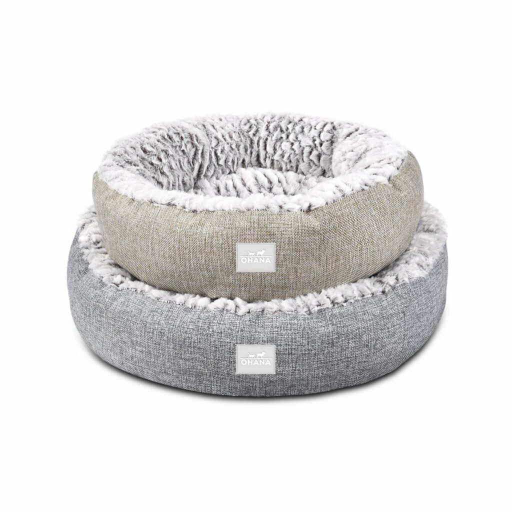 OHANA Athens Linen Donut Dog Bed – OHANA PET FURNITURE