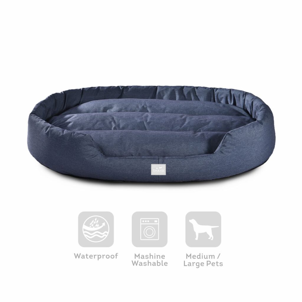 OHANA Oslo Waterproof Oval Dog Bed – OHANA PET FURNITURE